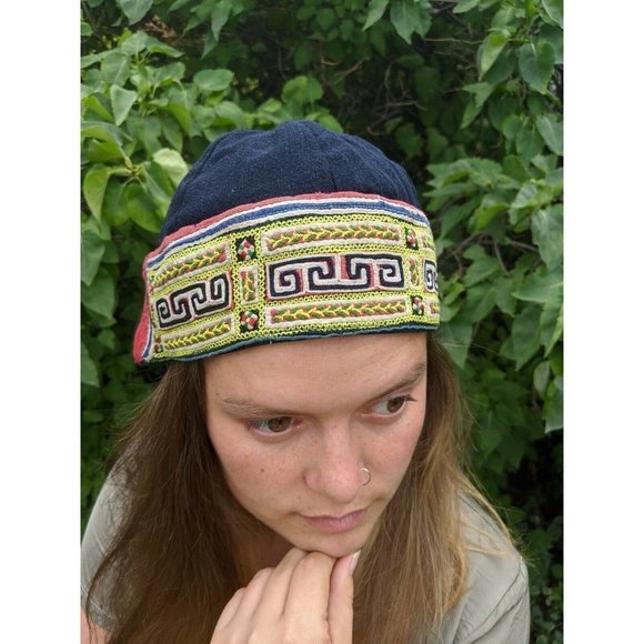 Handmade | Accessories | Hmong Hemp Handmade Smoking Hat | Poshmark